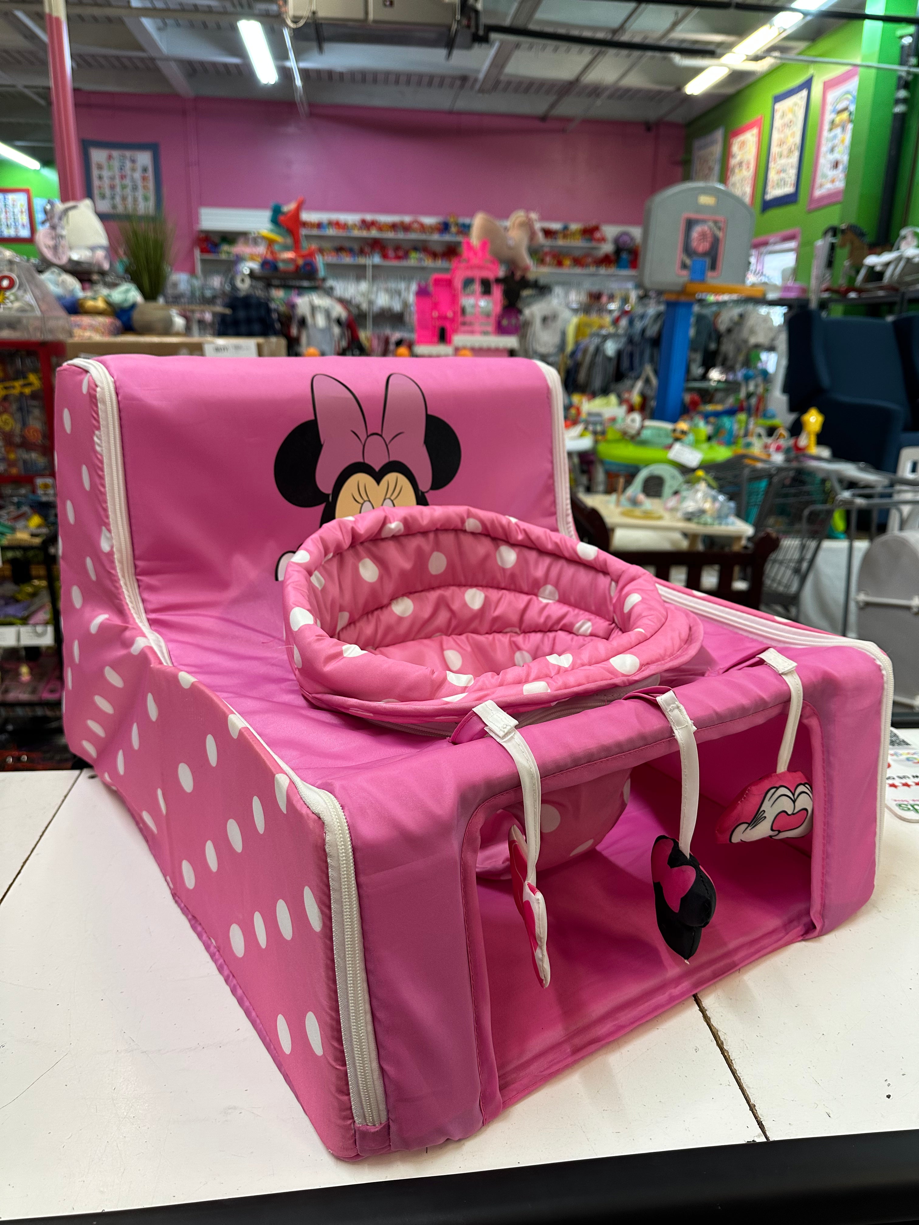 Minnie Mouse Sit n Play Portable Activity Seat – Caterkids Hawaii